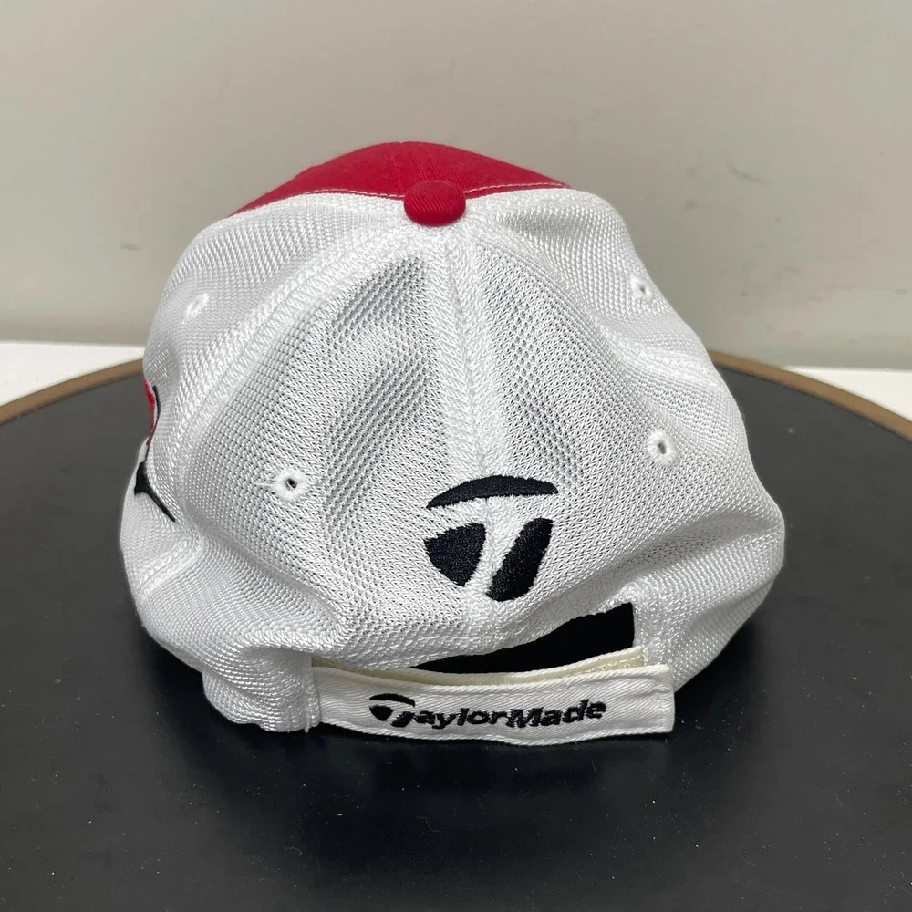 TaylorMade | Accessories | Taylormade R7 Golf Hat Mens Red White Mesh ...
